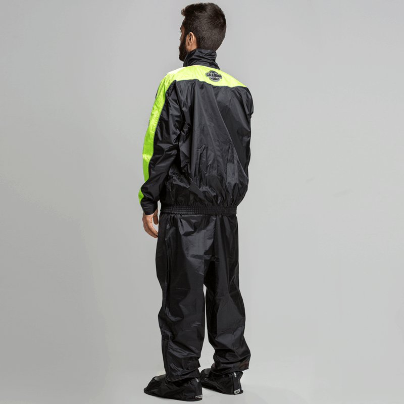 CONJUNTO CAPA DE CHUVA CALIFORNIA NEON PRETO/AMARELO - californiaracing CONJUNTO CAPA DE CHUVA CALIFORNIA NEON PRETO/AMARELO - californiaracing